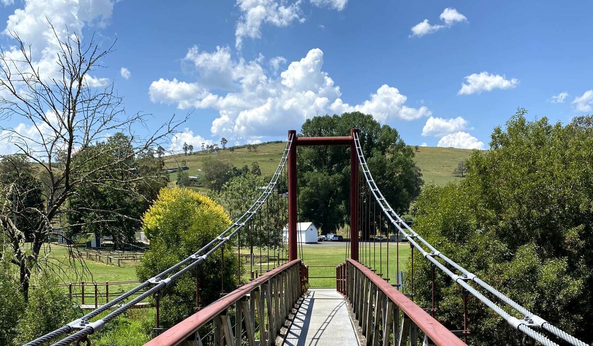Buchan River Swing Bridge | Visit Gippsland