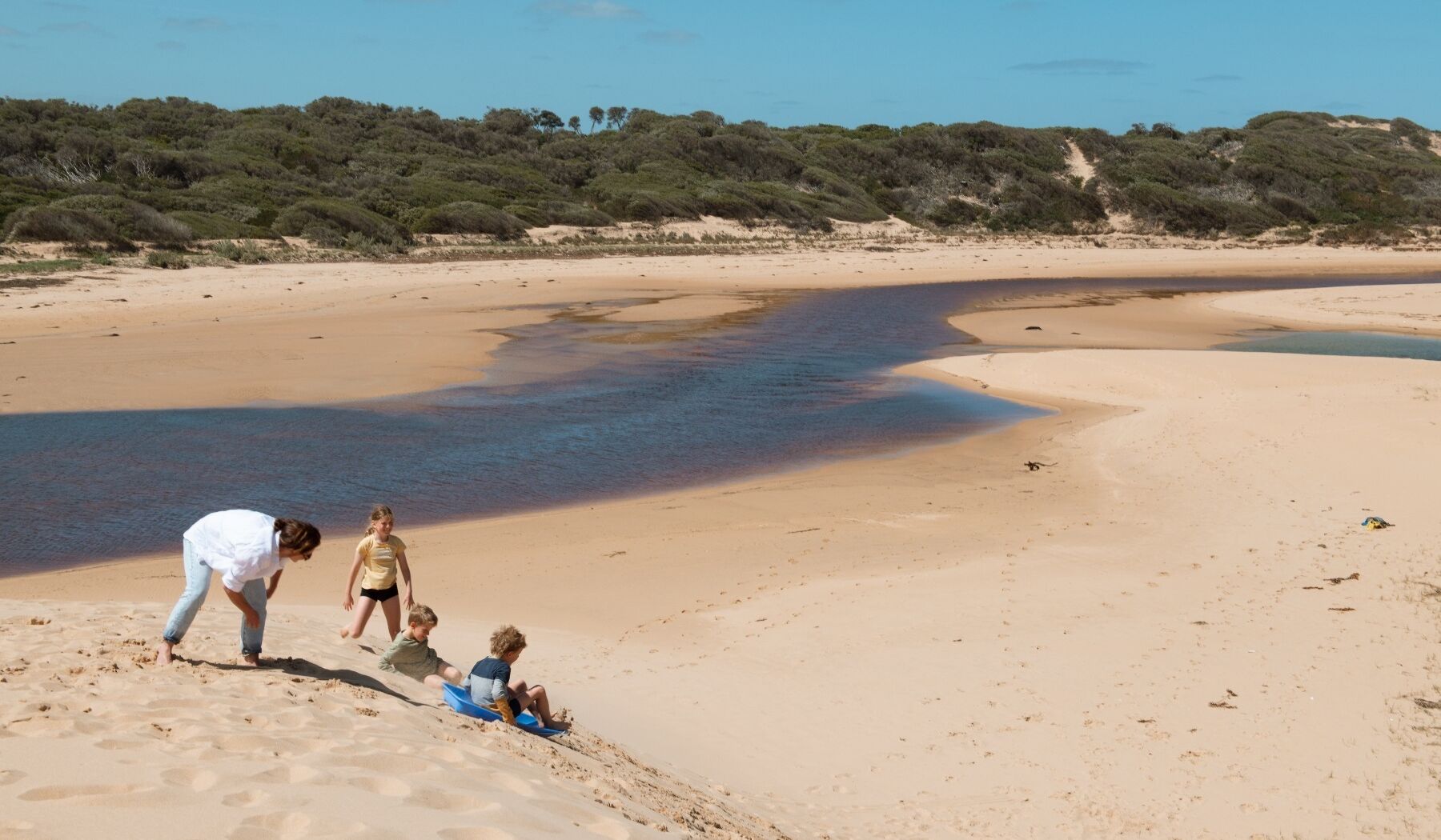 Sandy days at Mouth of Powlett River | Visit Gippsland