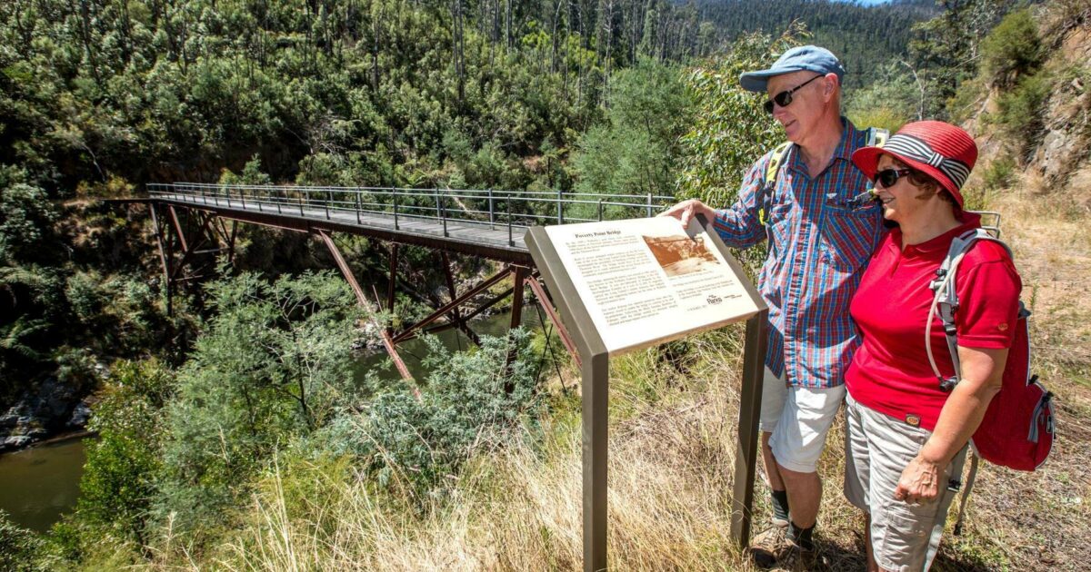 Poverty Point (Old Steel Bridge) Walk | Visit Gippsland