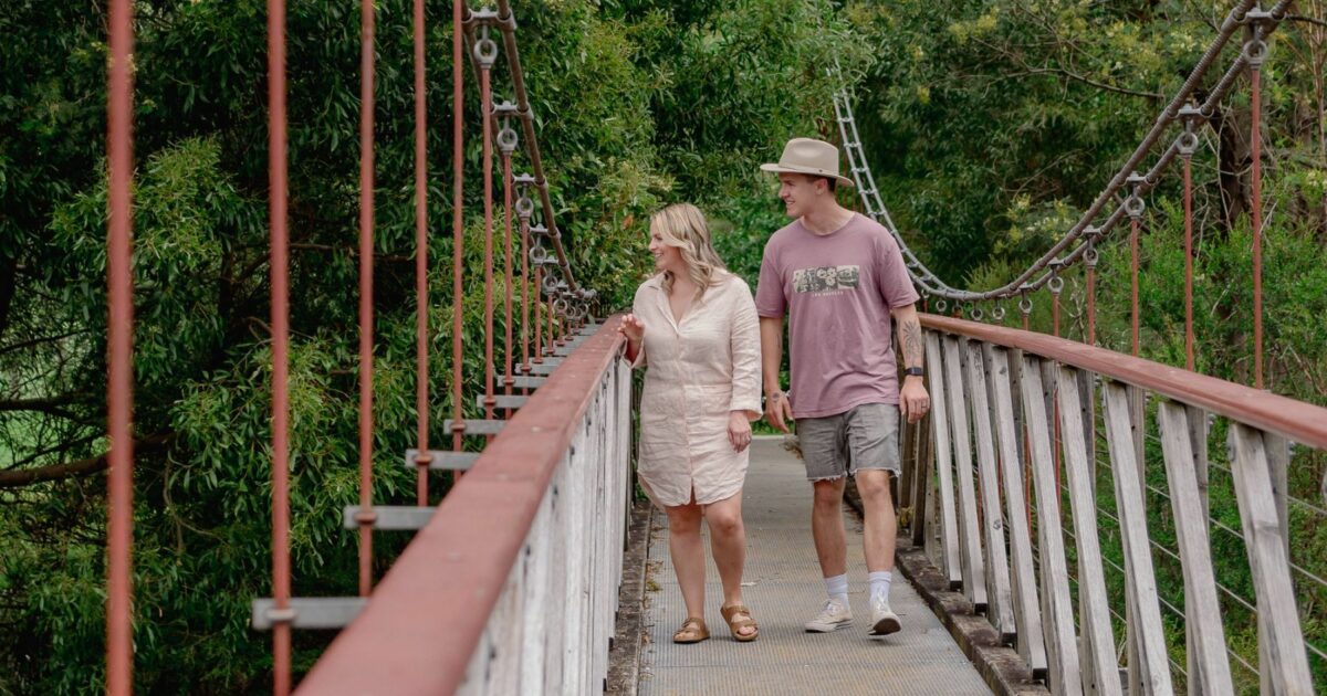 Buchan River Swing Bridge | Visit Gippsland